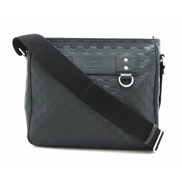 Gucci | Bags | Gucci Guccisima Crossbody Shoulder Bag Black | Poshmark